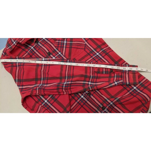 Red Camel | Shirts | Red Camel Handcrafted Plaid Flannel Long Sleeve ...